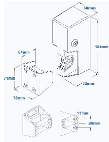 SECURITRON GL1 PORTLÅS | ASSA ABLOY